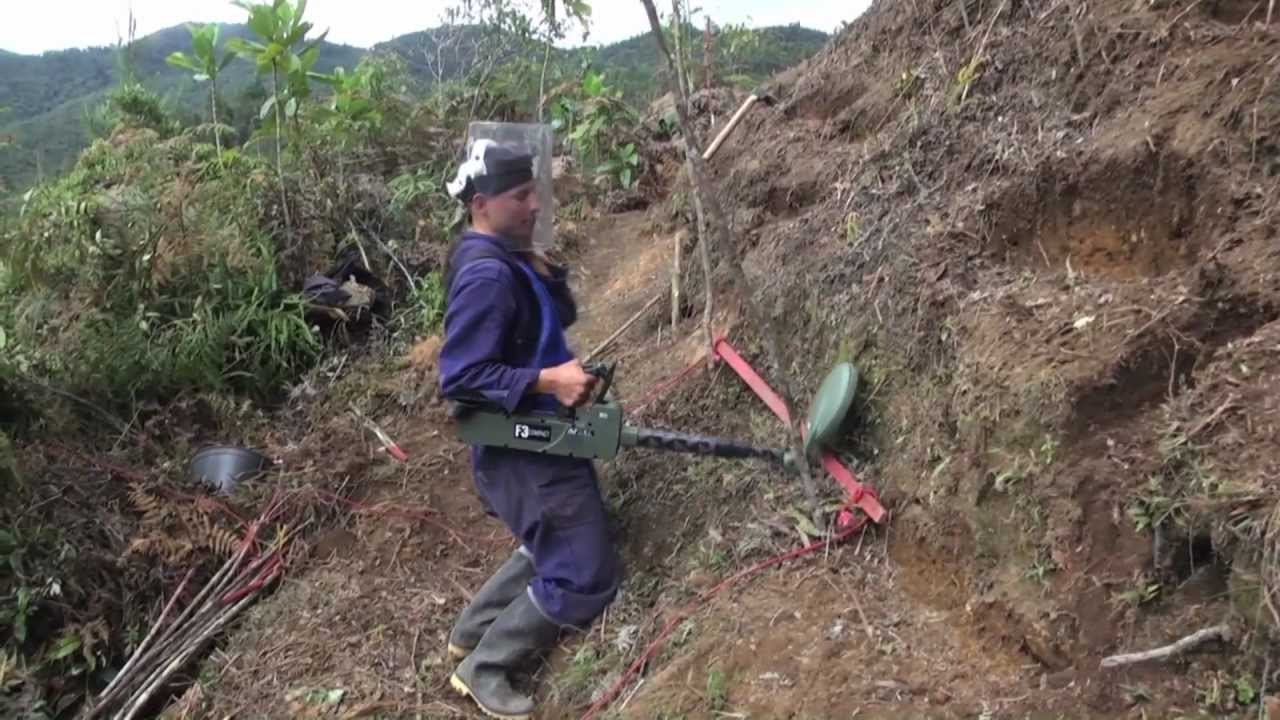 Walking Through a Colombian Minefield Part 1 of 2 - YouTube