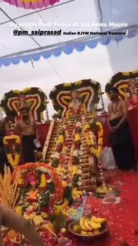 Ayyappa Swamy Maha Padi Pooja At PM Sai Prasad Anna Residency #TeamRVM ...