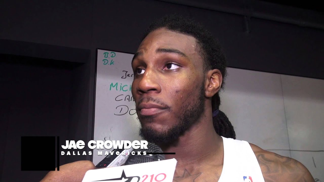 DALLAS MAVERICKS TRAINING CAMP DAY 2 JAE CROWDER - YouTube