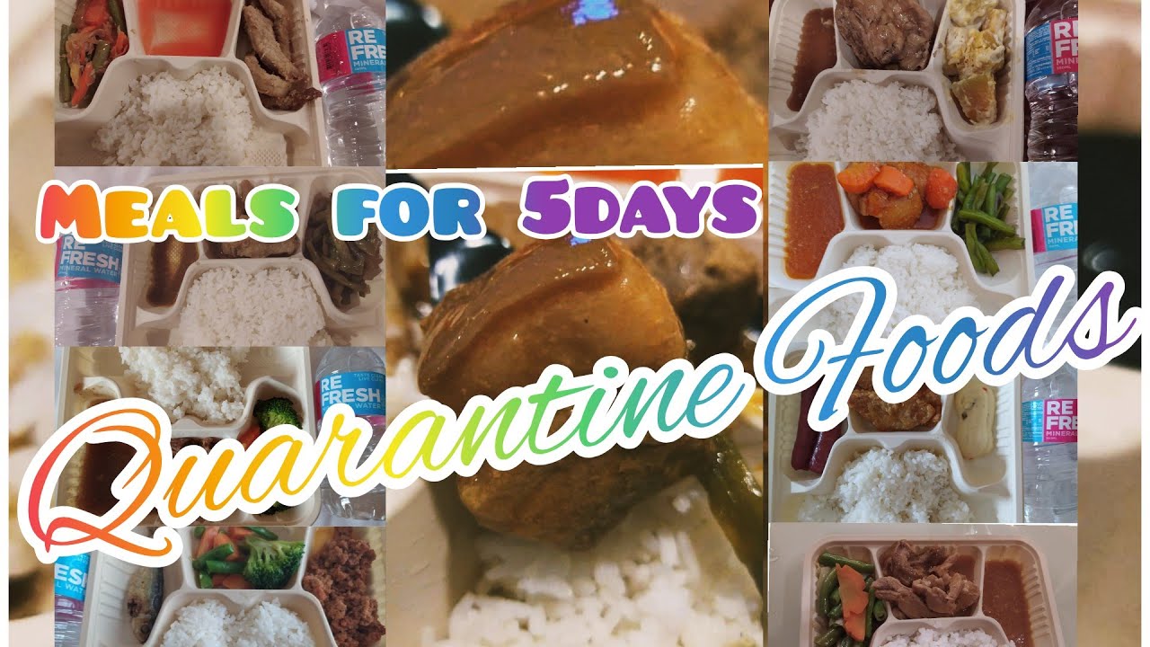 Quarantine Meals for 5days | Food Compilation - YouTube