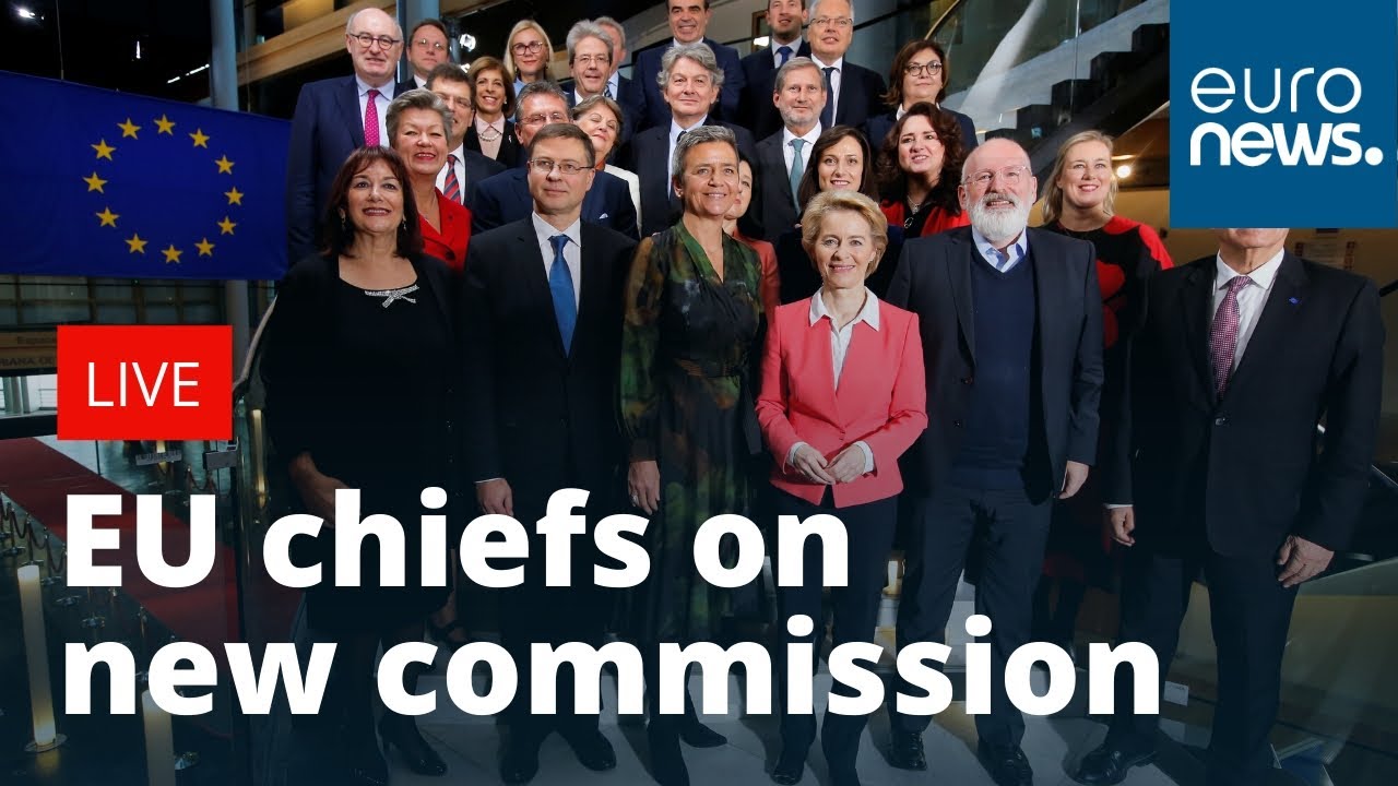 European Parliament leaders speak about new EU commissioners | LIVE ...