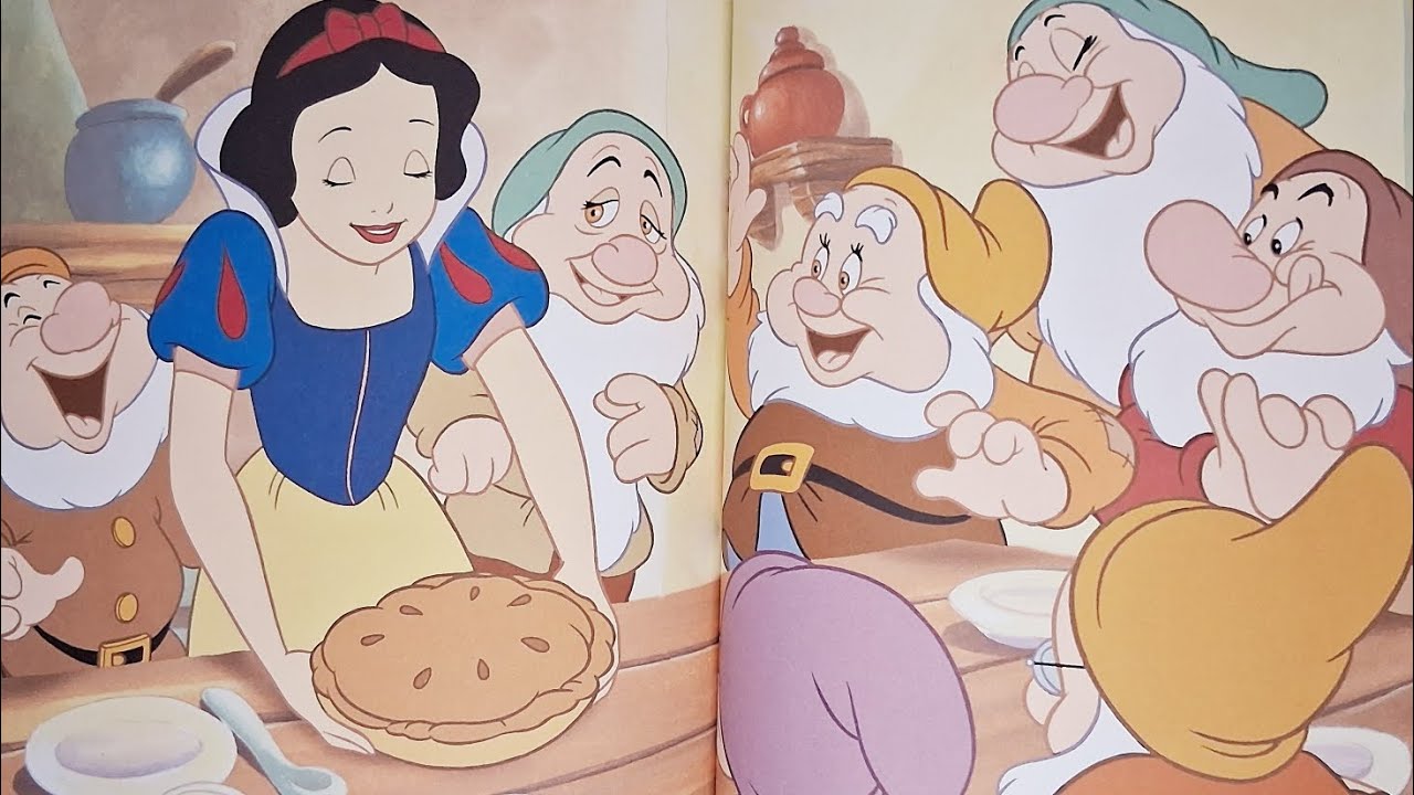 👸🍎Vamos Aprender Ingles ️Disney's Snow White and the Seven Dwarves♥ ...