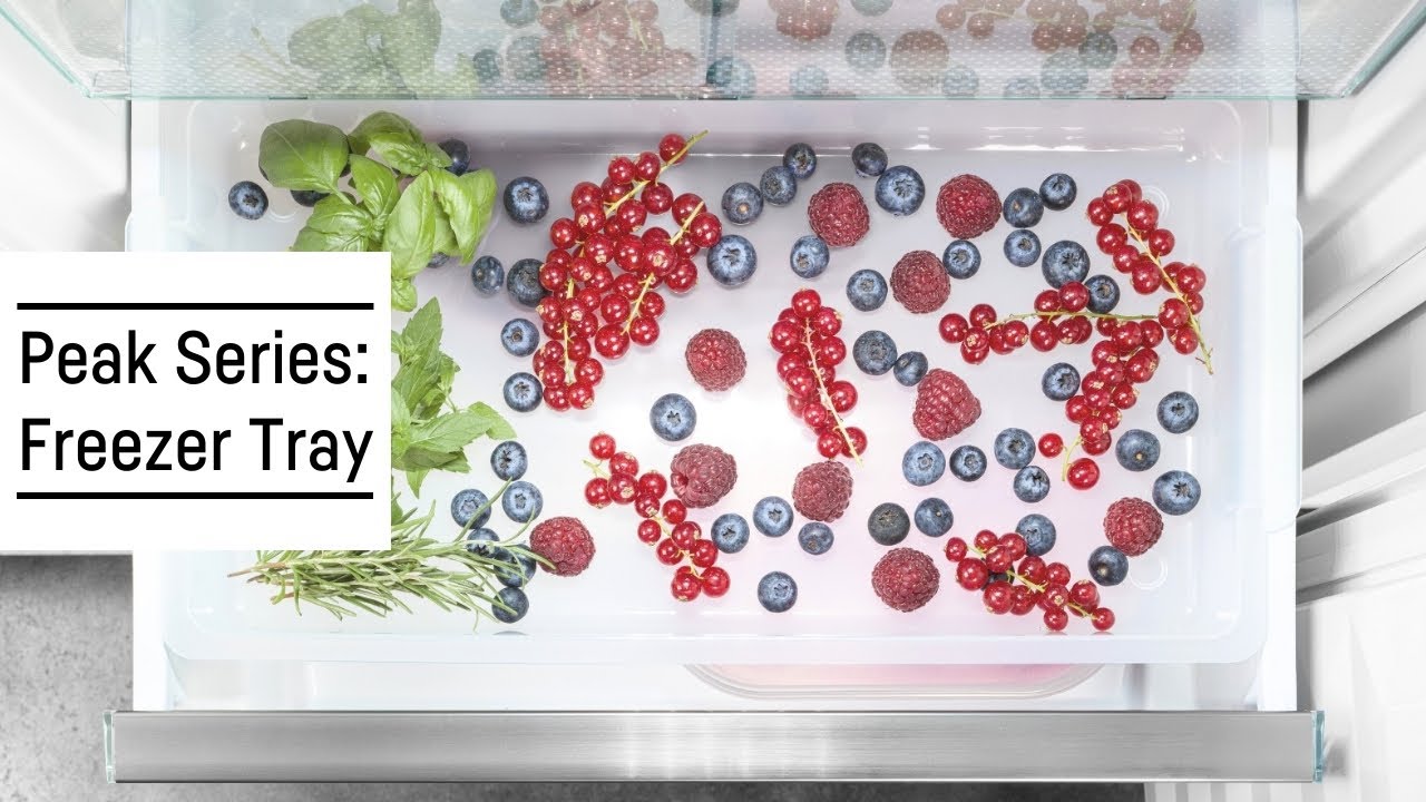 PEAK Freezer tray | Liebherr - YouTube