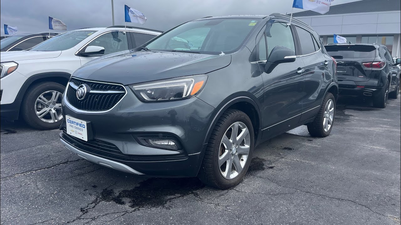 2018 Buick Encore Essence AWD: Start Up, Exterior, Interior & Full ...