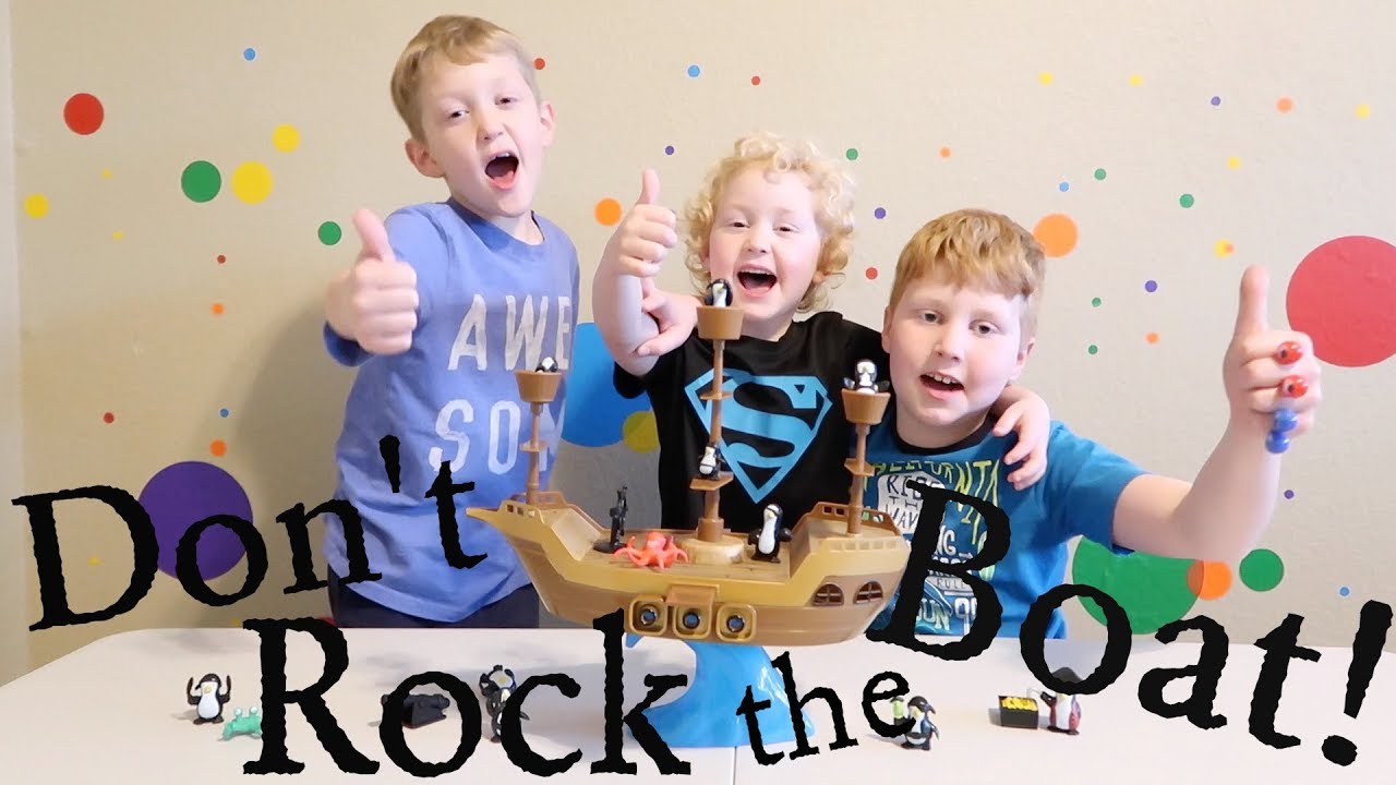 Don't Rock the Boat!! Game Review! - YouTube