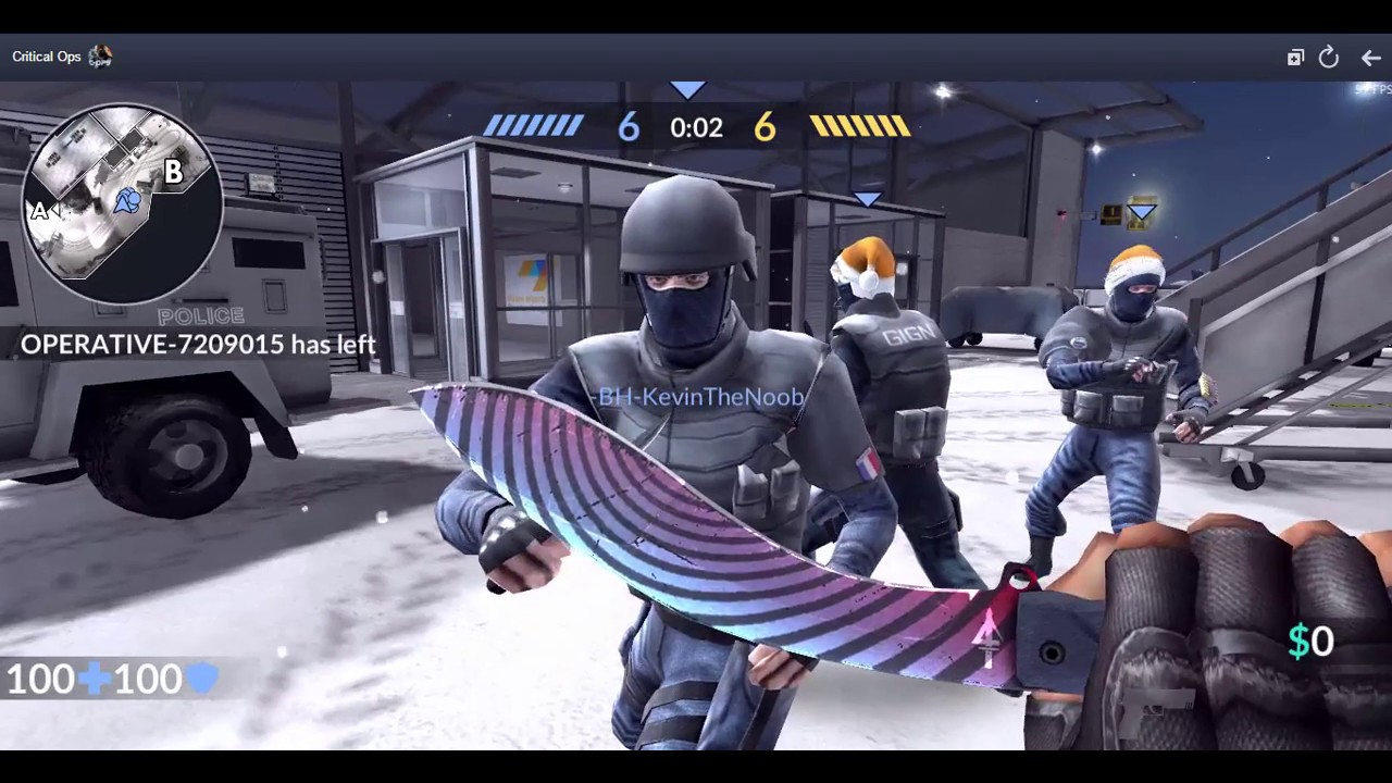 Critical Ops Freenzy Skills Game play - Grounded & Canals map - YouTube