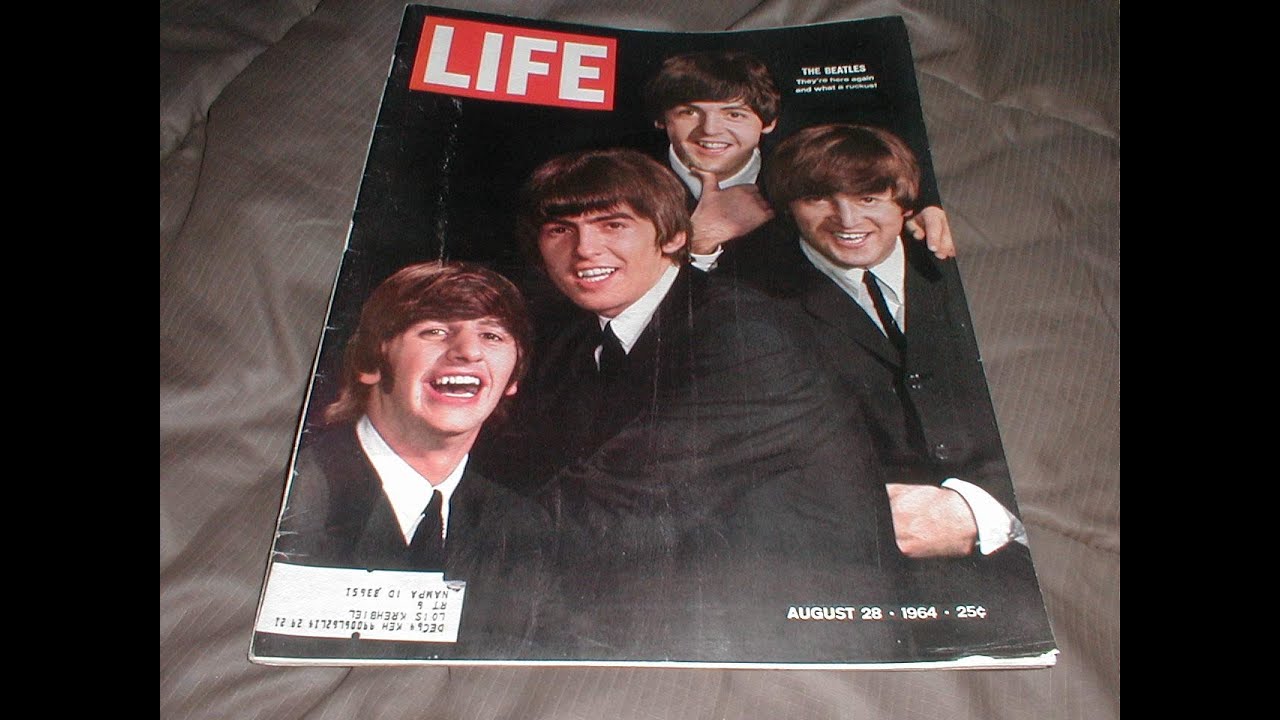 Original Life Magazine from August 28, 1964 - The Beatles - YouTube