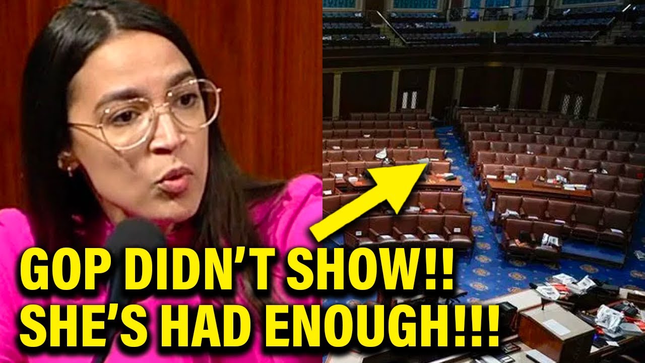 AOC brings THE HOUSE DOWN with BLISTERING speech ripping Republicans ...