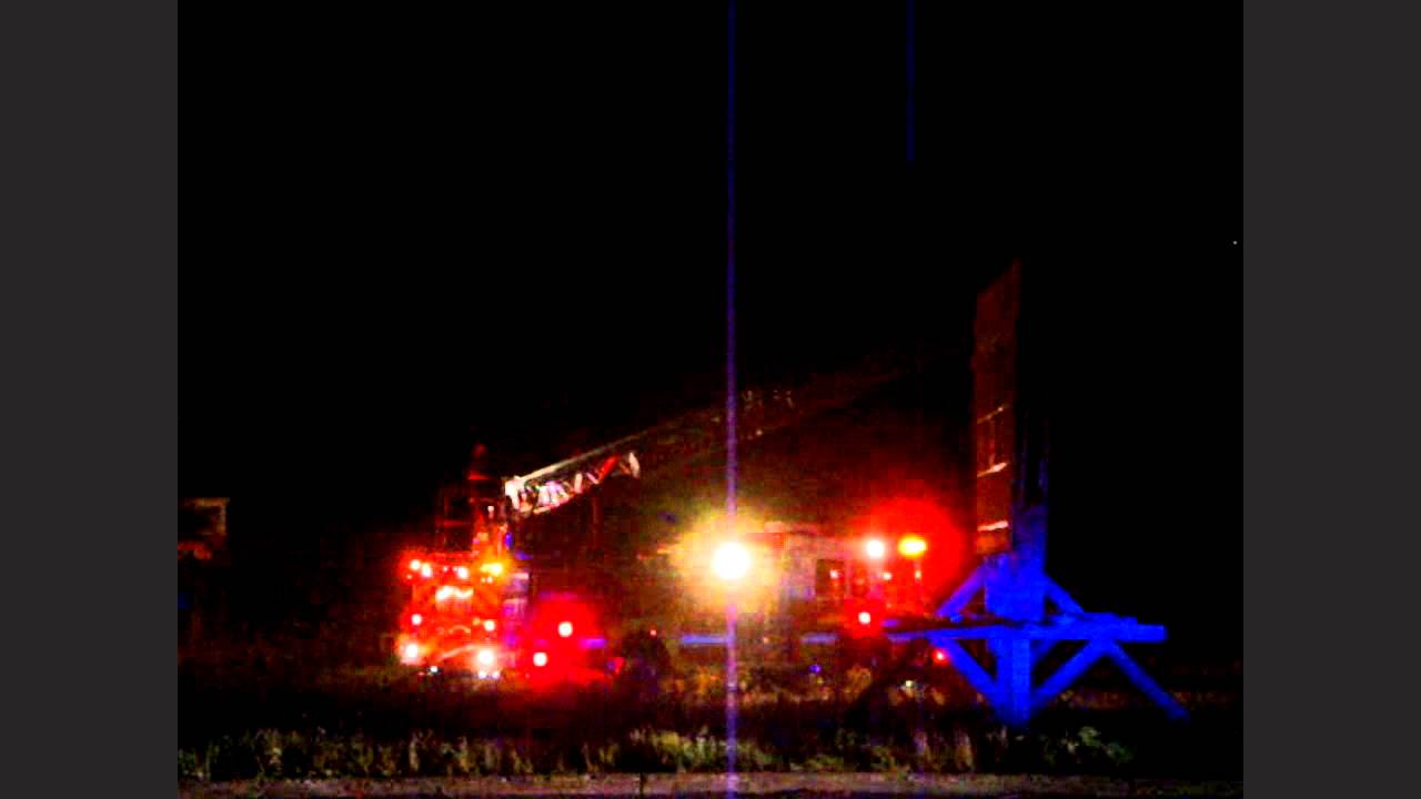 Red Barn in Blue Acres, Pictou County destroyed by fire - YouTube