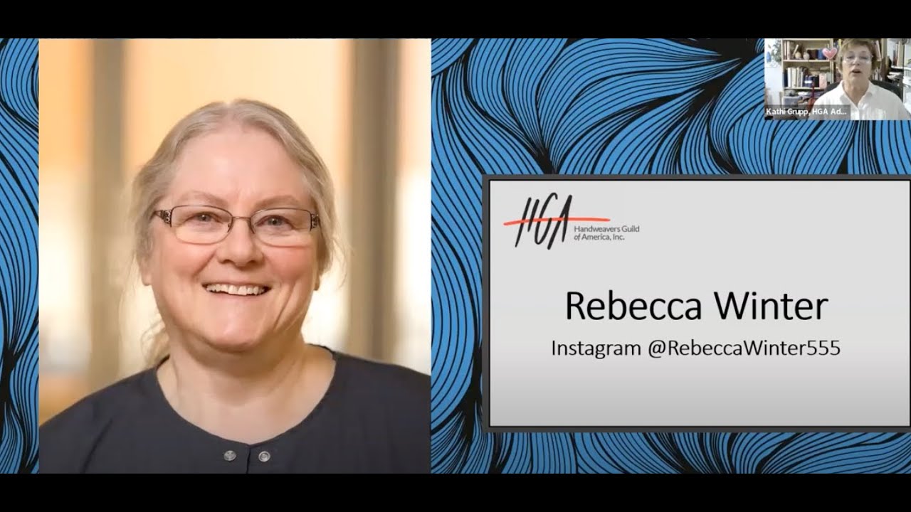 Textiles & Tea Episode 85 Rebecca Winter - YouTube