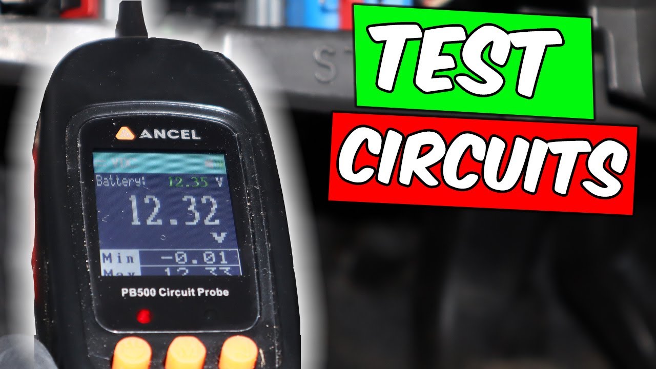 Ancel PB500 | TEST circuits and LEARN automotive electrical! - YouTube