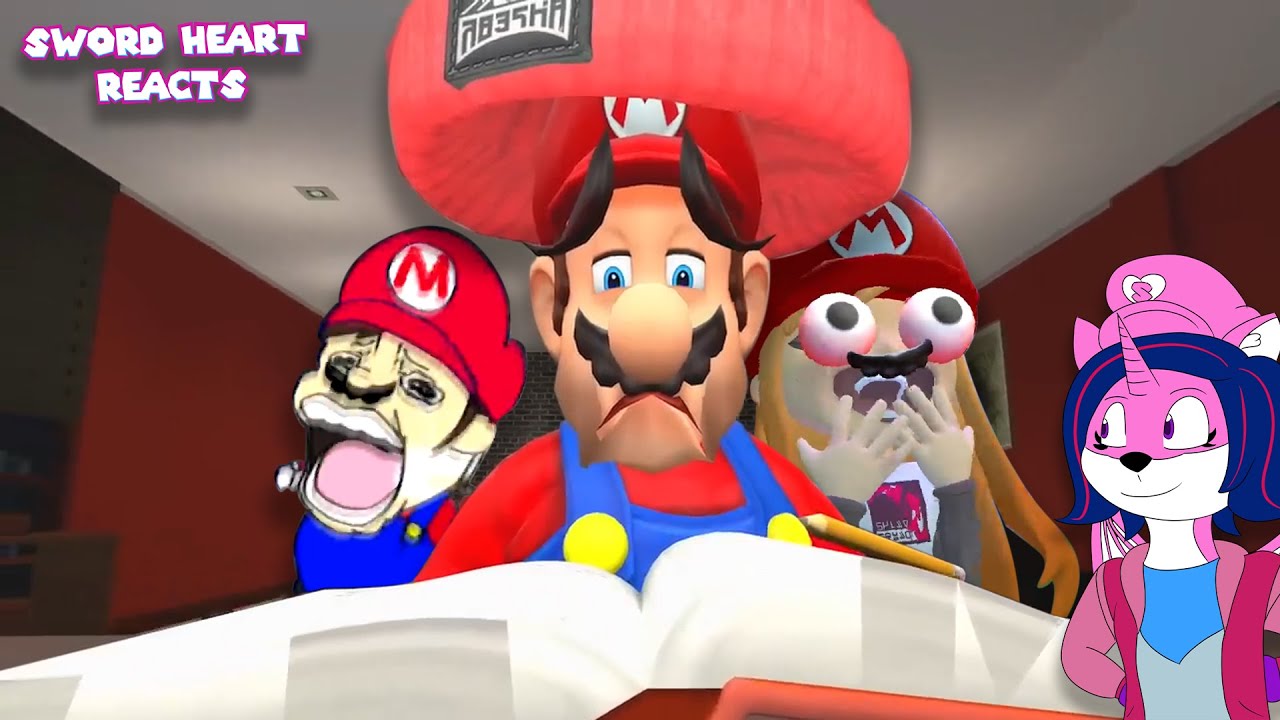 Sword Heart REACTS To SMG4: POV You're Mario - YouTube
