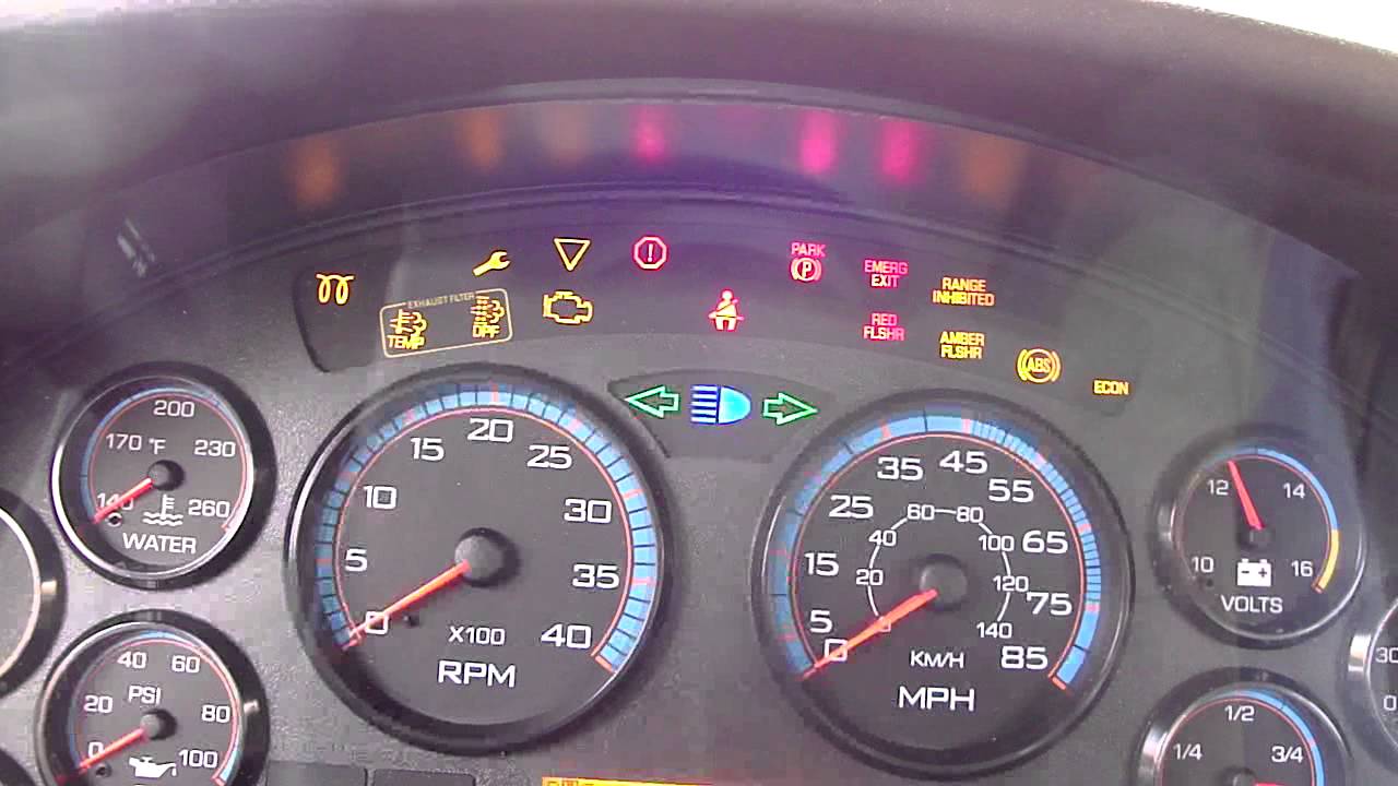 Bus Driver: Warning lights!! - YouTube