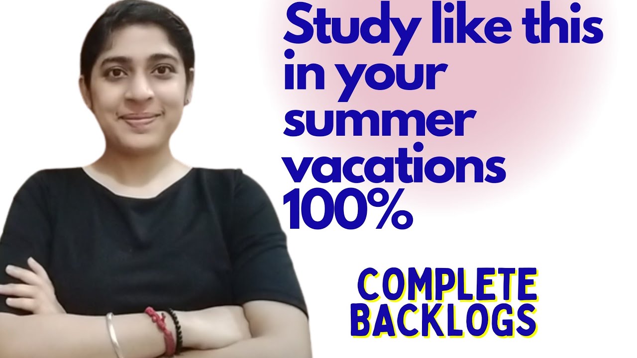 How to Study in Summer Vacation💥 Study Tips For Students in Holidays🕧👍 ...