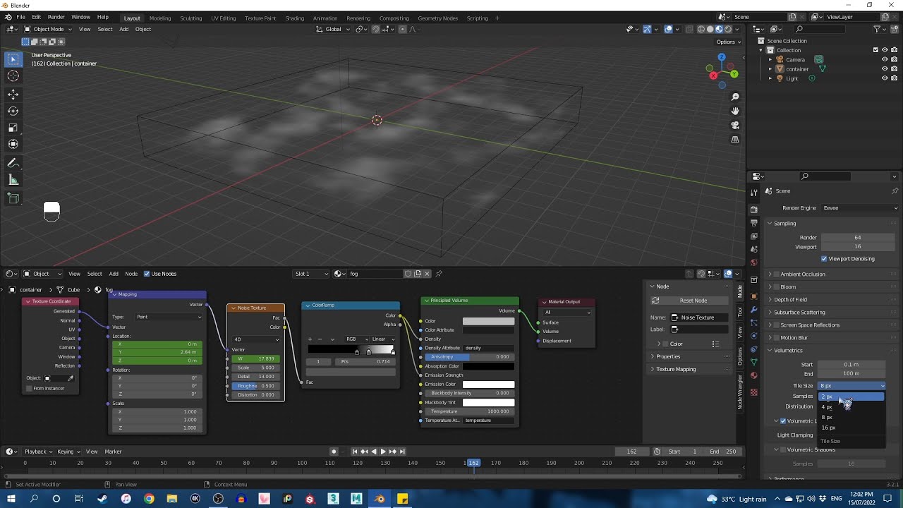 【Blender】Procedural Ambient Fog + Basic Animation - YouTube