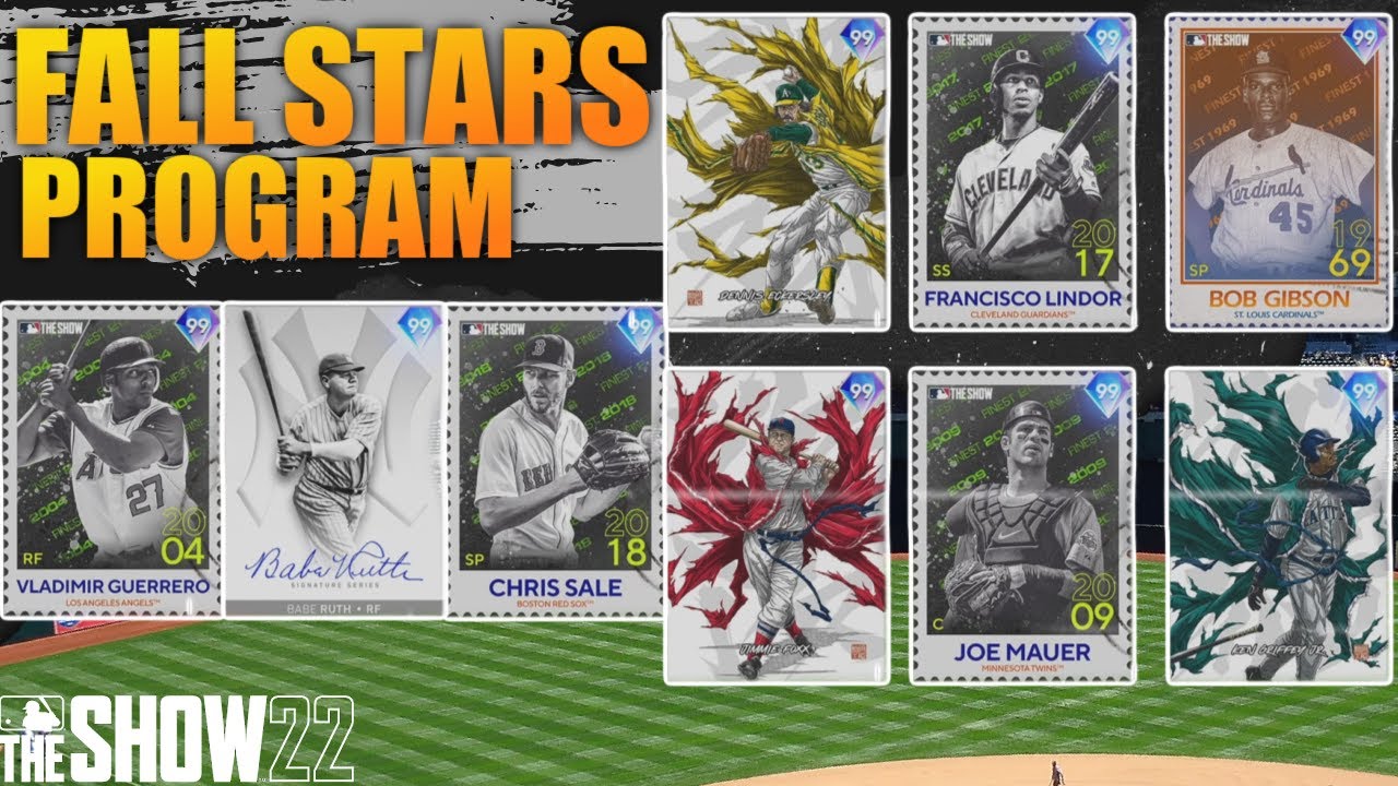How To Complete FALL STARS Program Quickly | MLB THE SHOW 22 | NO MONEY ...