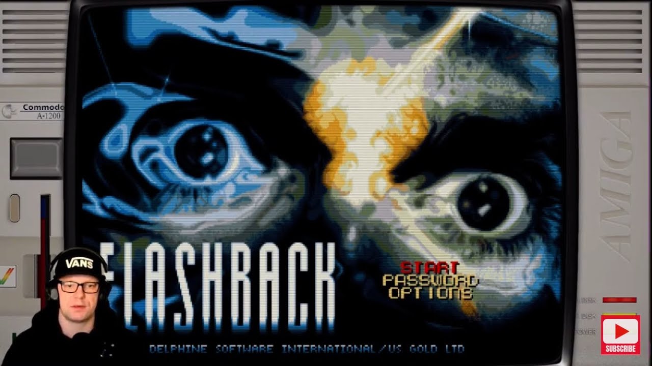 Flashback ( Amiga ) - Fantastic tactical shooter / adventure game - YouTube