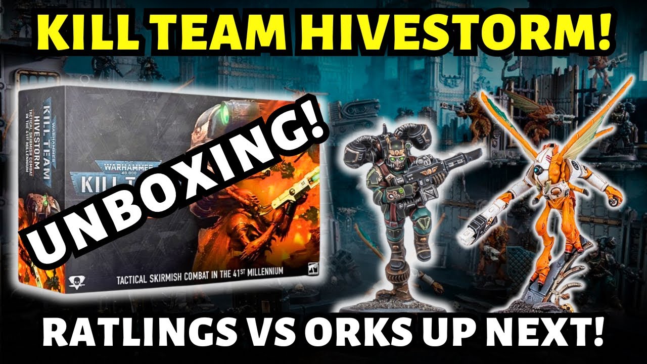 Kill Team Hivestorm Unboxing - This launch box is RAMMED! - YouTube