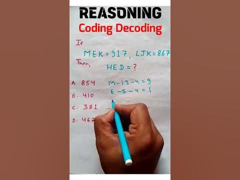 Coding Decoding Tricks @Mathsmandi - YouTube