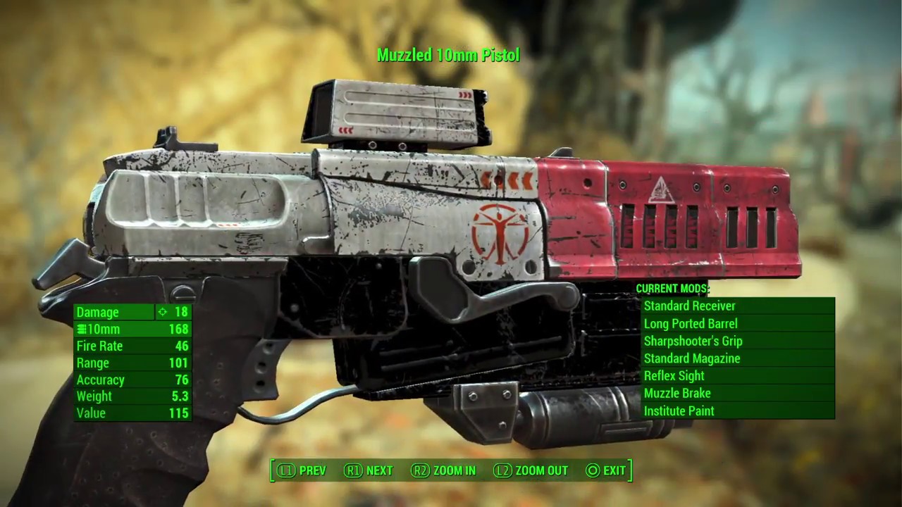 Creation Club Freebies - Institute Armor/Weapon Paint - YouTube