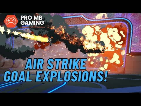 Rocket League Air Strike Goal Explosion (All Painted Variations) - YouTube
