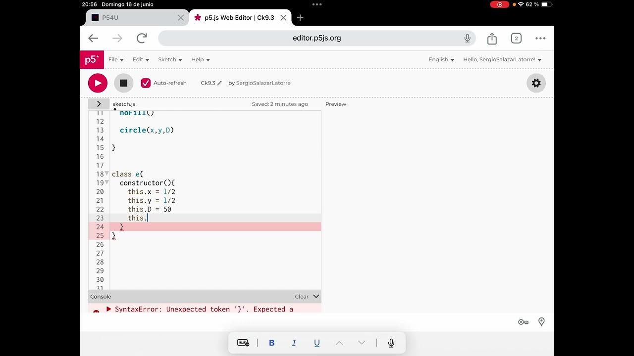 Curso de P5.js 09x1 (3): Partículas, Sistemas de Partículas y Clases ...