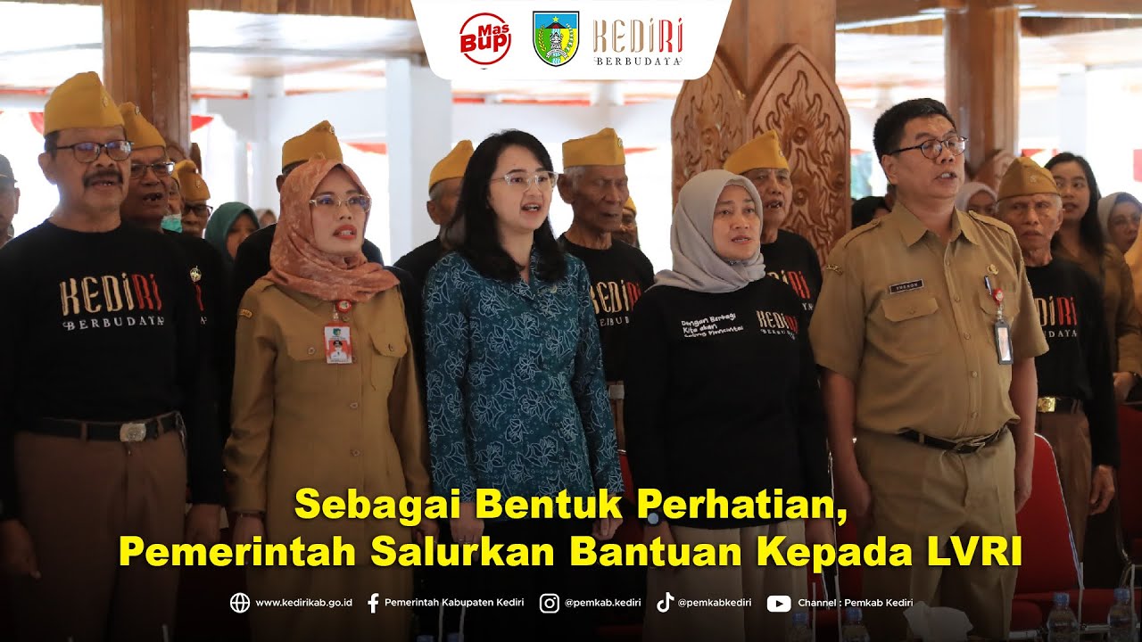 Sebagai Bentuk Perhatian, Pemerintah Salurkan Bantuan Kepada LVRI - YouTube