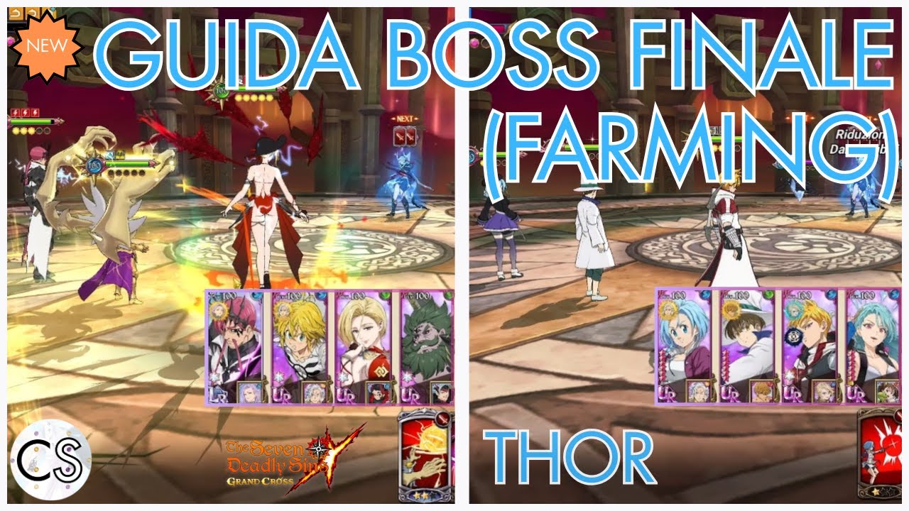GUIDA EVENTI: BOSS FINALE THOR (FARMING) -The Seven Deadly Sins Grand ...