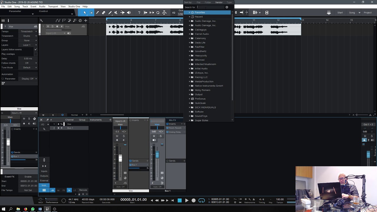 Sidechain (Reverb/Delay) di Studio One 4 - YouTube