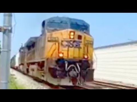 I got Csx 120 leading!( Csx 3138 trailing!) 80 cars! 🇺🇸 - YouTube
