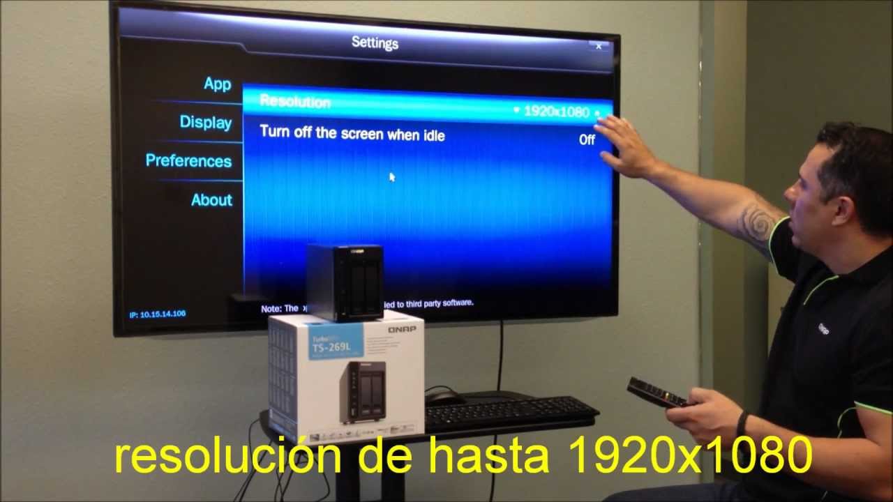 QNAP presenta el nuevo HD Station de alta definición HDMI - YouTube