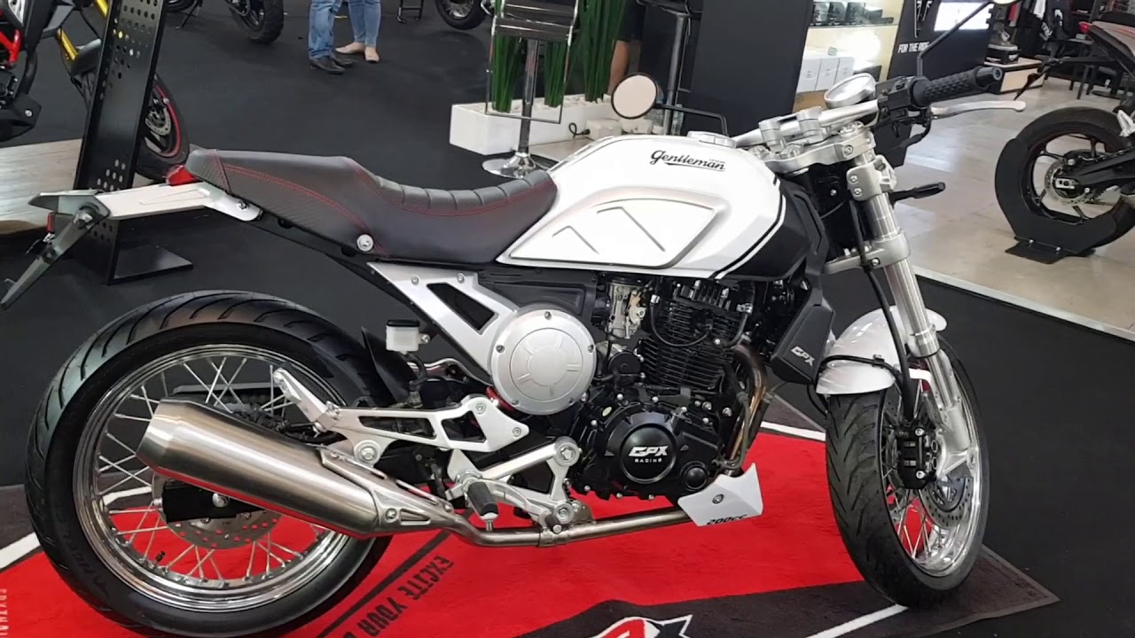 GPX Gentleman 200cc - YouTube