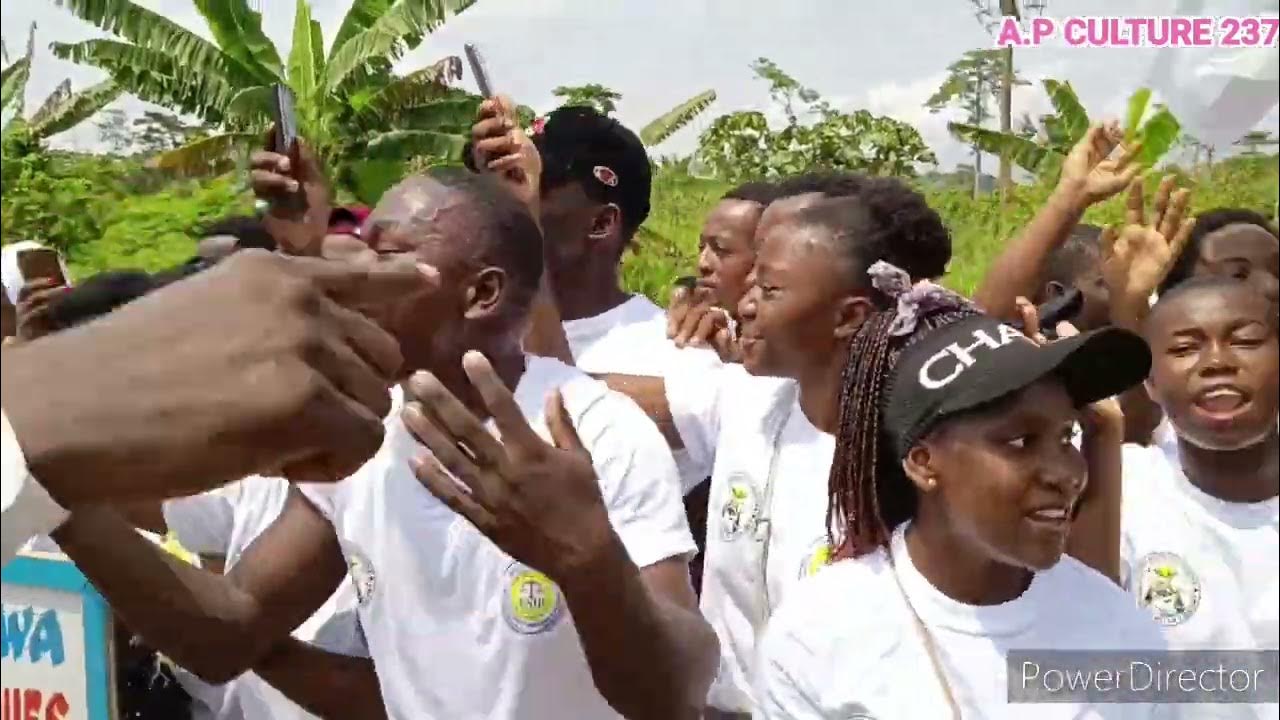 LE MINETAT JACQUES FAME NDONGO VISITE LES CHANTIERS DE L'UNIVERSITÉ D'EBOLOWA - YouTube