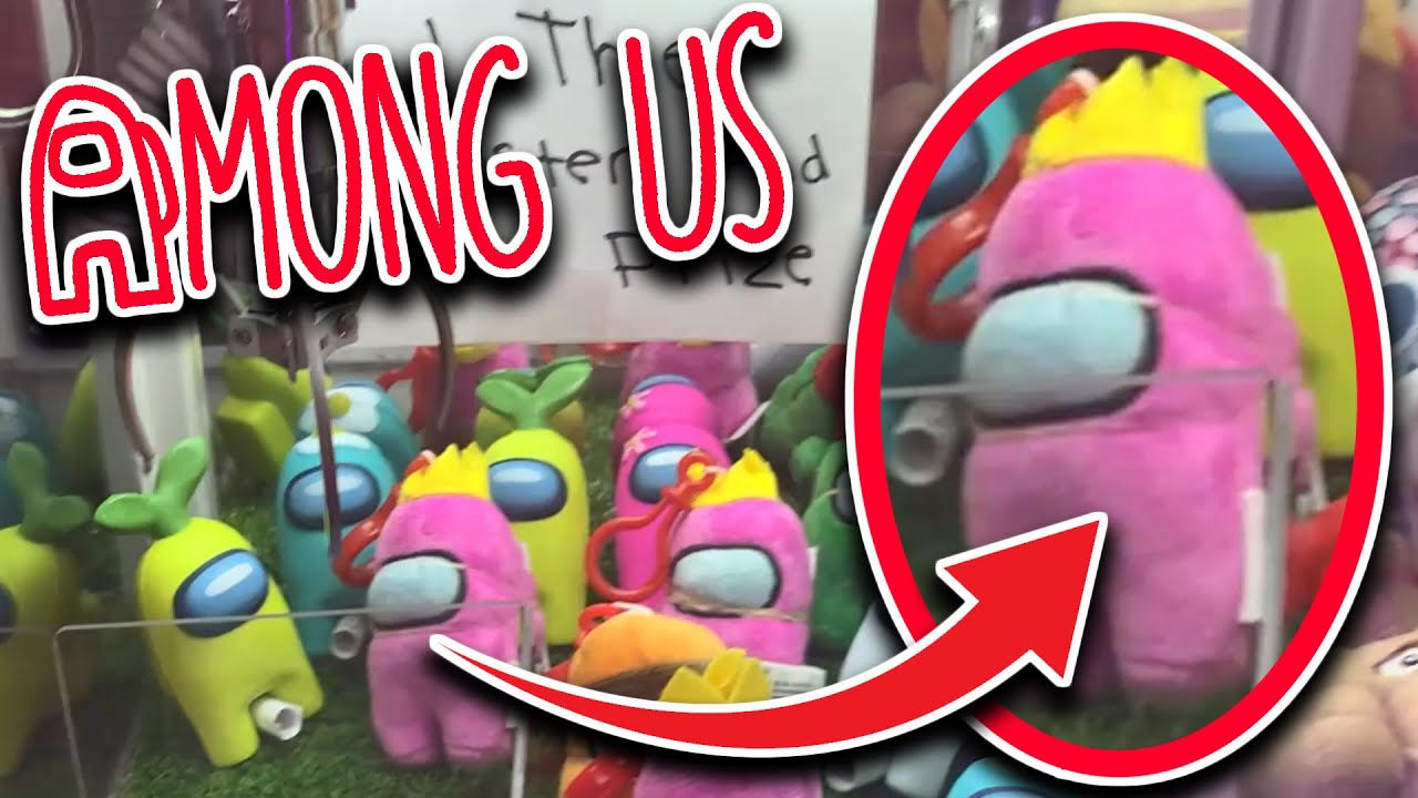Playing The TOP SECRET Among Us Claw Machine - YouTube