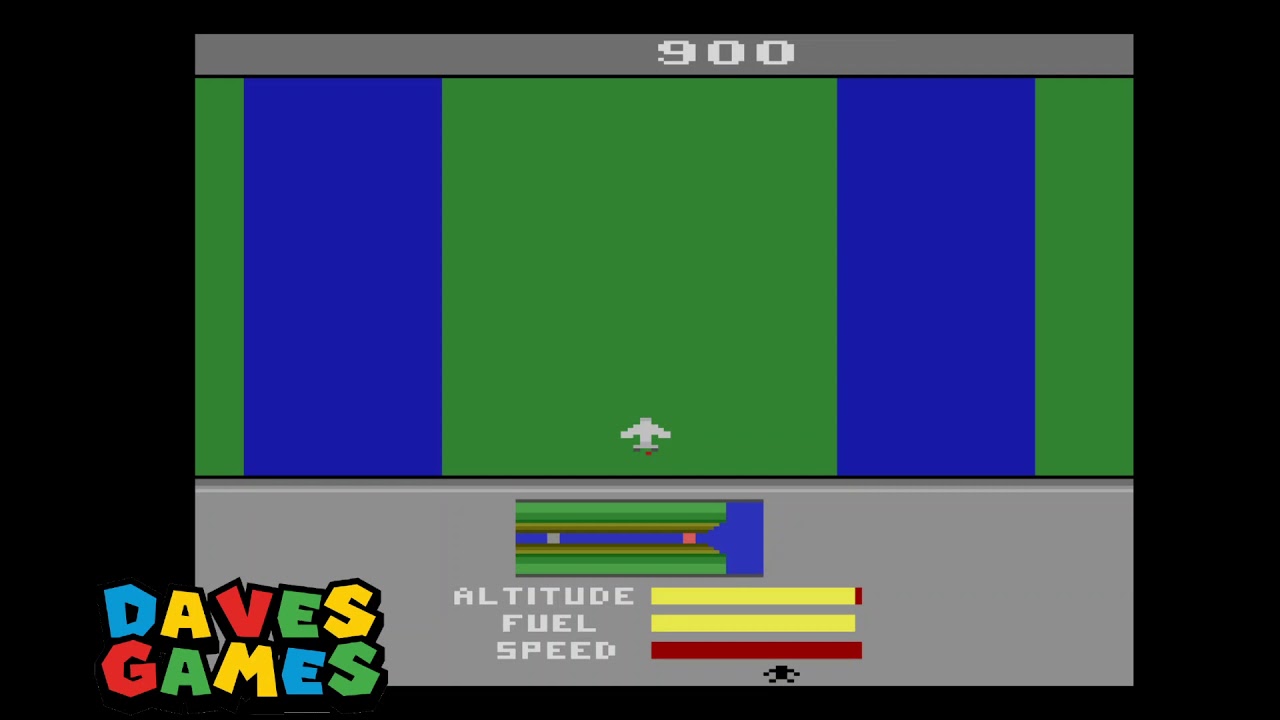 RIVER RAID II - Atari 2600 - YouTube