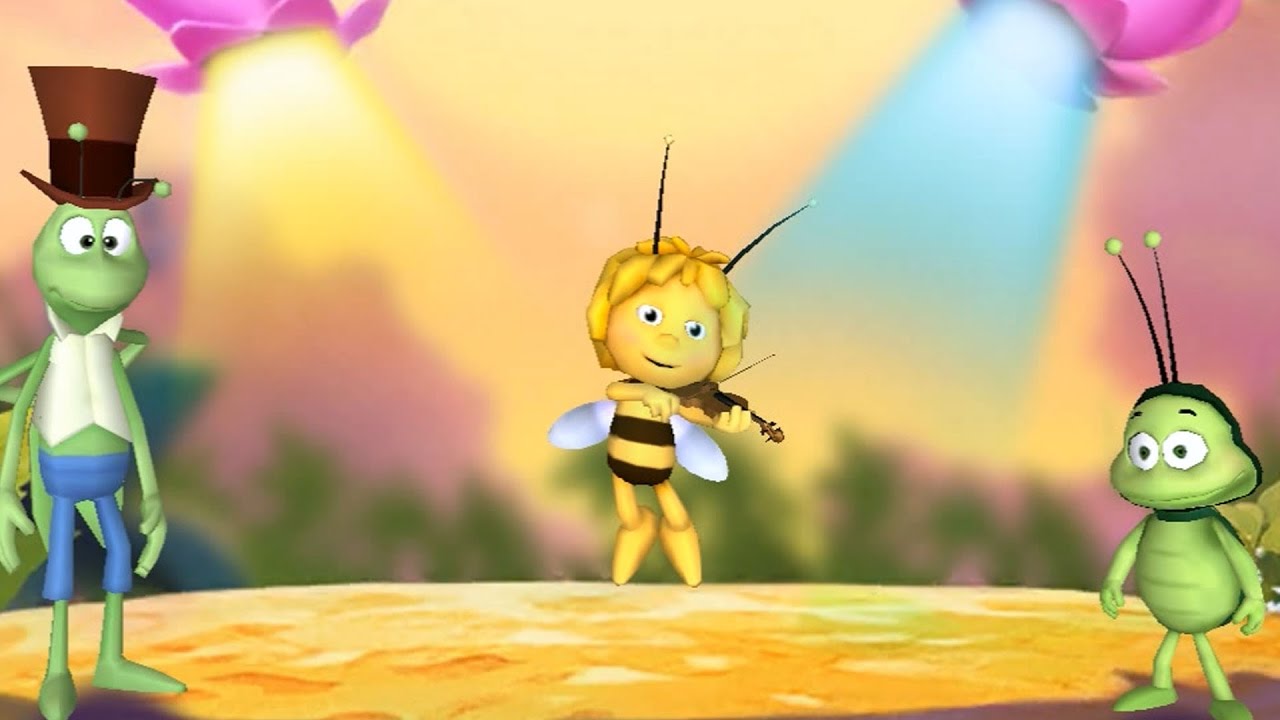 Maya the bee movie games 🌹 l Maya is playing hide and seek l He plays ...