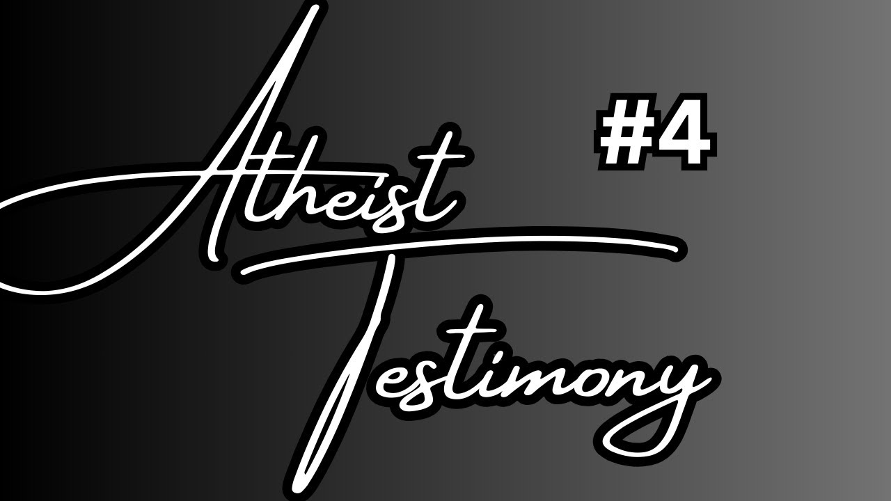 4th ATHEIST TESTIMONIAL (CETAFYE) - YouTube