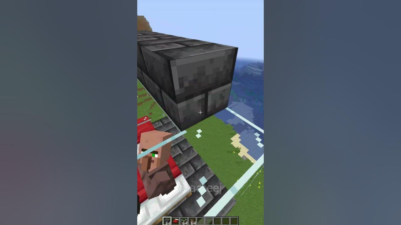 SIMPLE MINECRAFT IRON FARM UNDER 1 MINUTE shorts minecraft ironfarm simple-minecraft-iron-farm-under-1-minute-shorts-minecraft-ironfarm