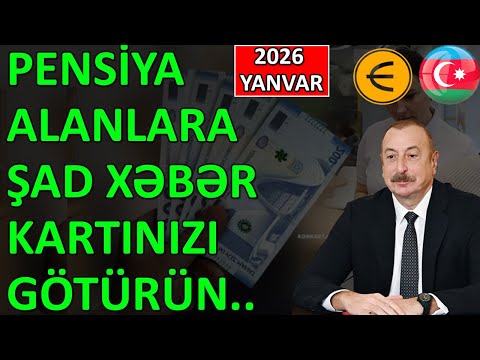 Pensiya alanlara ŞAD XƏBƏR kartınızı götürün - 250-AZN..
