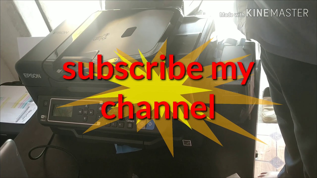 Epson L 565 ink tank printer unboxing and installation - YouTube