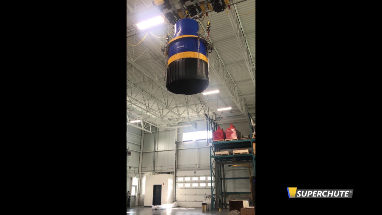 Automated Telescopic Chute with Skirt Sensors - YouTube