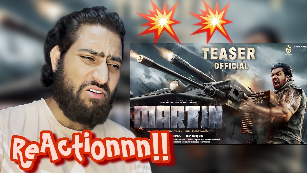 #Martin - Teaser Reaction | Dhruva Sarja | AP Arjun | Uday K Mehta ...