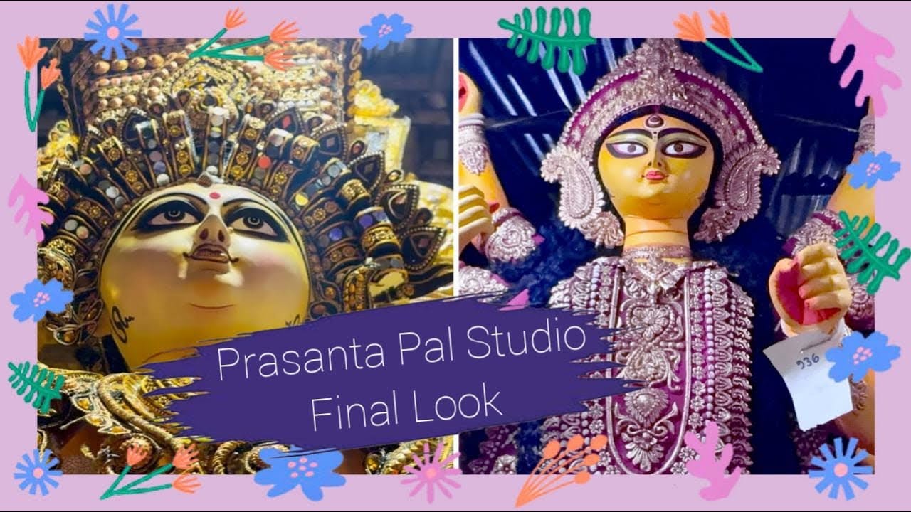 Prasanta Pal Studio 2024 | Final Look | Durga Puja 2024 - YouTube