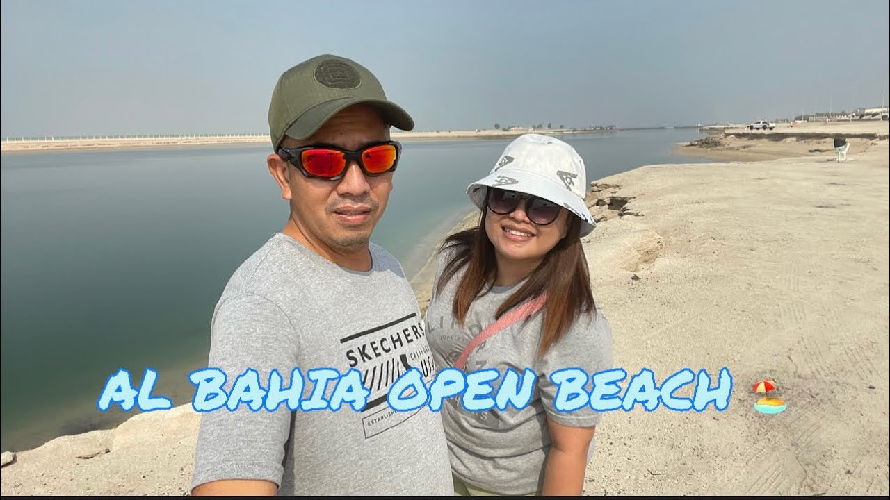 UAE ADVENTURE PART2 | QUICK TOUR TO AL BAHIA OPEN BEACH ABU DHABI - YouTube