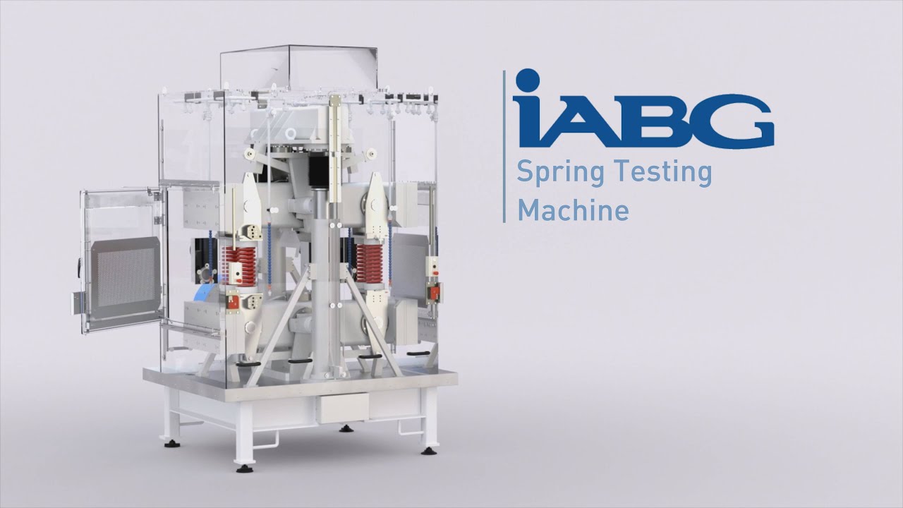 IABG - Spring Testing Machine - YouTube