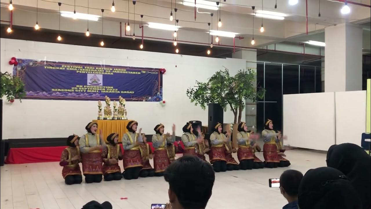 Raroh Jaroe Tim B SMA HANG TUAH 1 JAKARTA Juara 2 | Festival Tari Ratoh Jaroe Season City ...