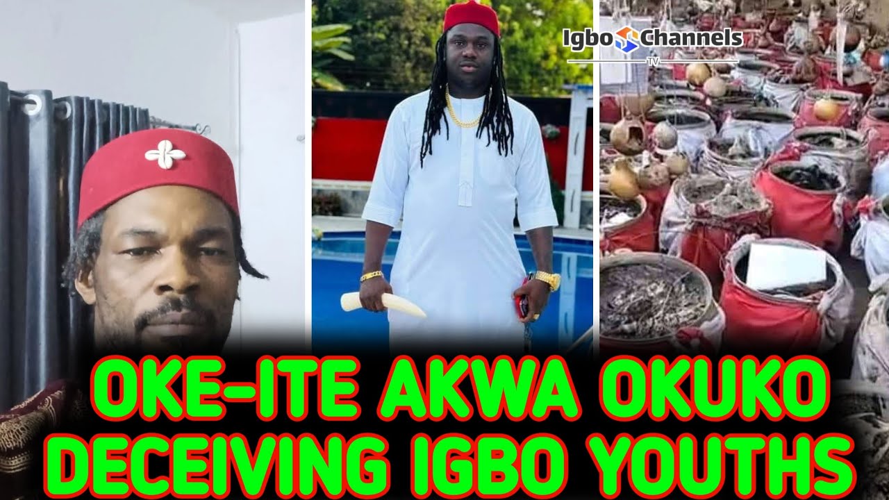 OKE-ITE AKWA OKUKO DECEIVING IGBO YOUTHS - YouTube