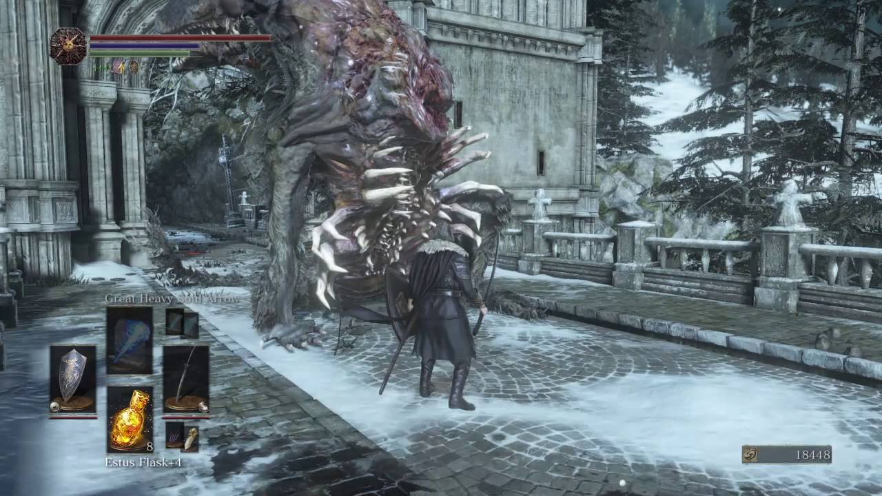 Sulyvahn's beast irithyll bridge in 5 hits - YouTube