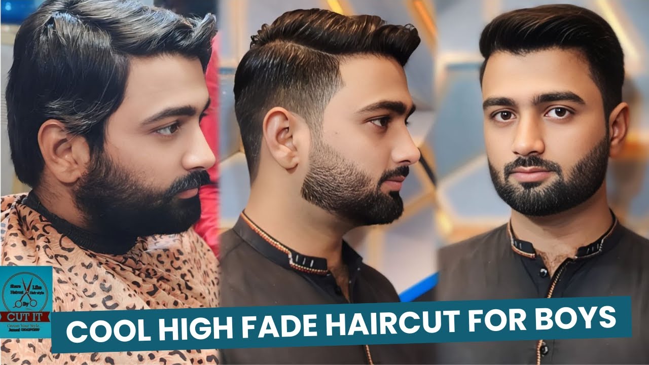🔥 Cool High Fade Haircut for Boys | Bold & Trendy Look Unleashed 💇‍♂️ ...