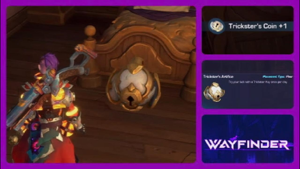 WAYFINDER : The rare Trickster's Artifice Artifact housing item that ...